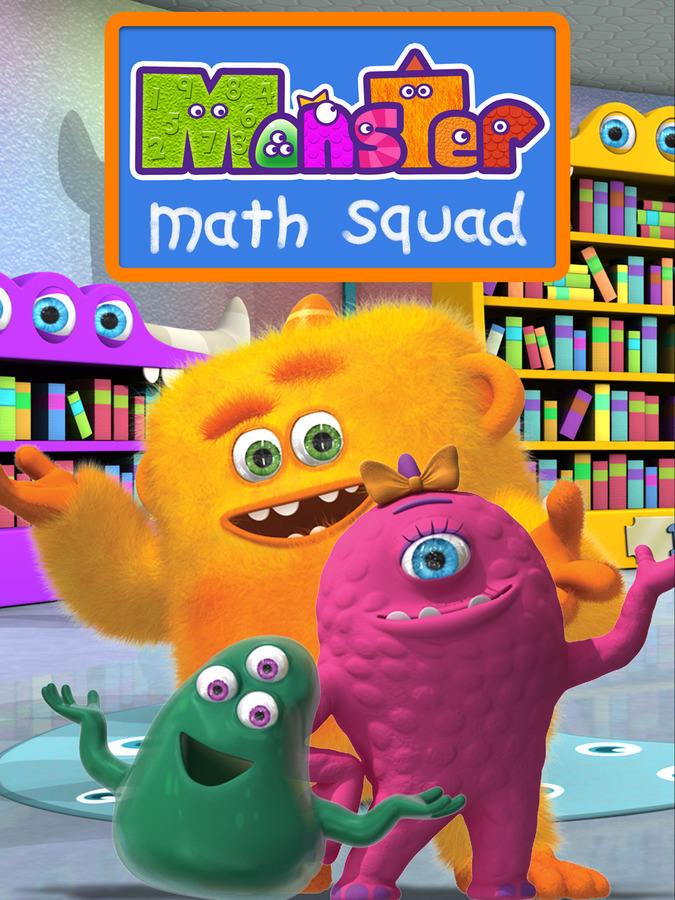 怪物数学小分队 Monster math Squad！动画片 百度云网盘下载 | 咿呀启蒙yiyaqimeng.com