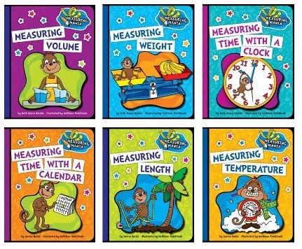 《Measuring Mania》六册疯狂测量系列儿童科普英文教材电子版PDF 百度云网盘下载 | 咿呀启蒙yiyaqimeng.com