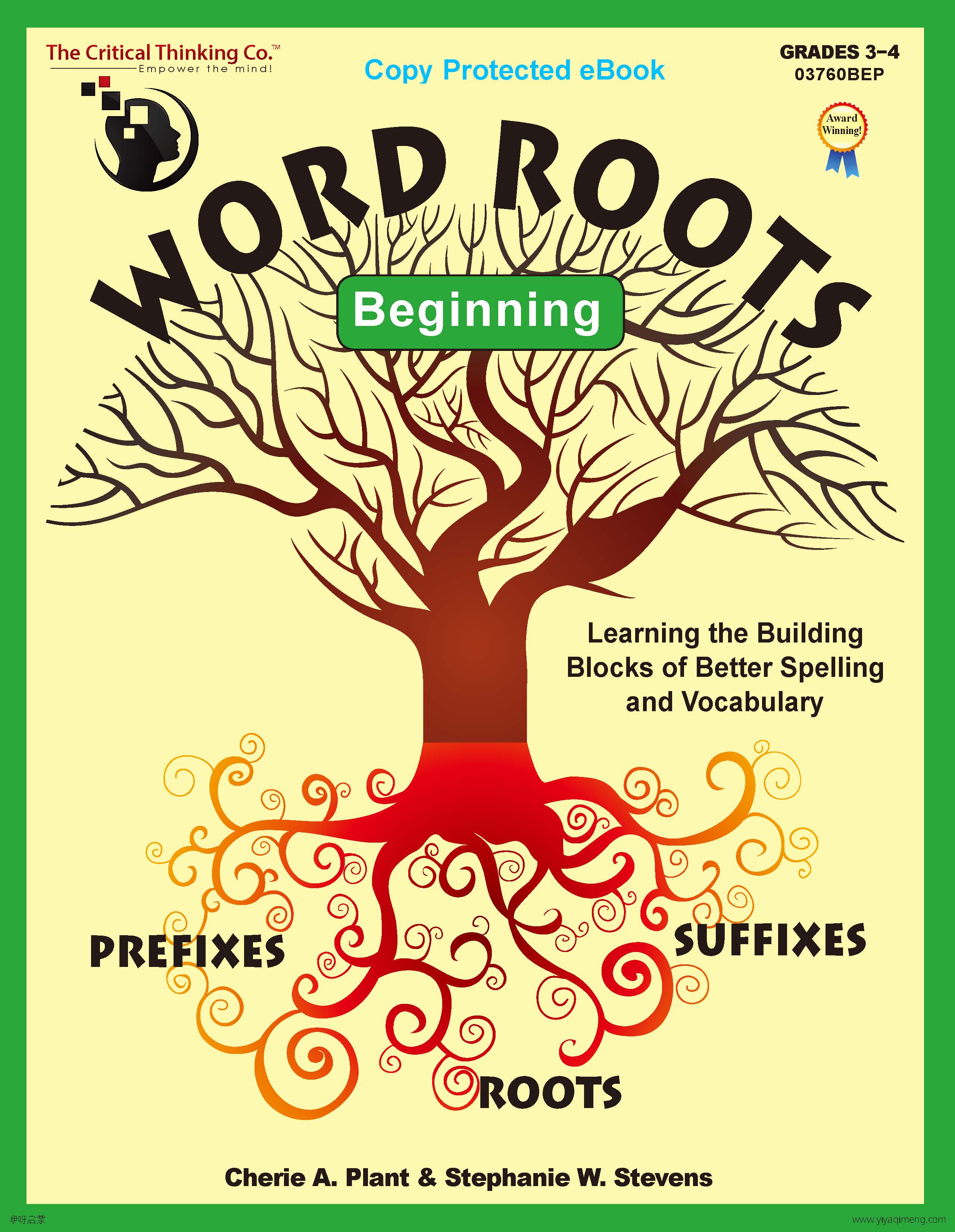 Word Roots 英文词根教材 电子版PDF 带练习册 百度云网盘下载 | 咿呀启蒙yiyaqimeng.com