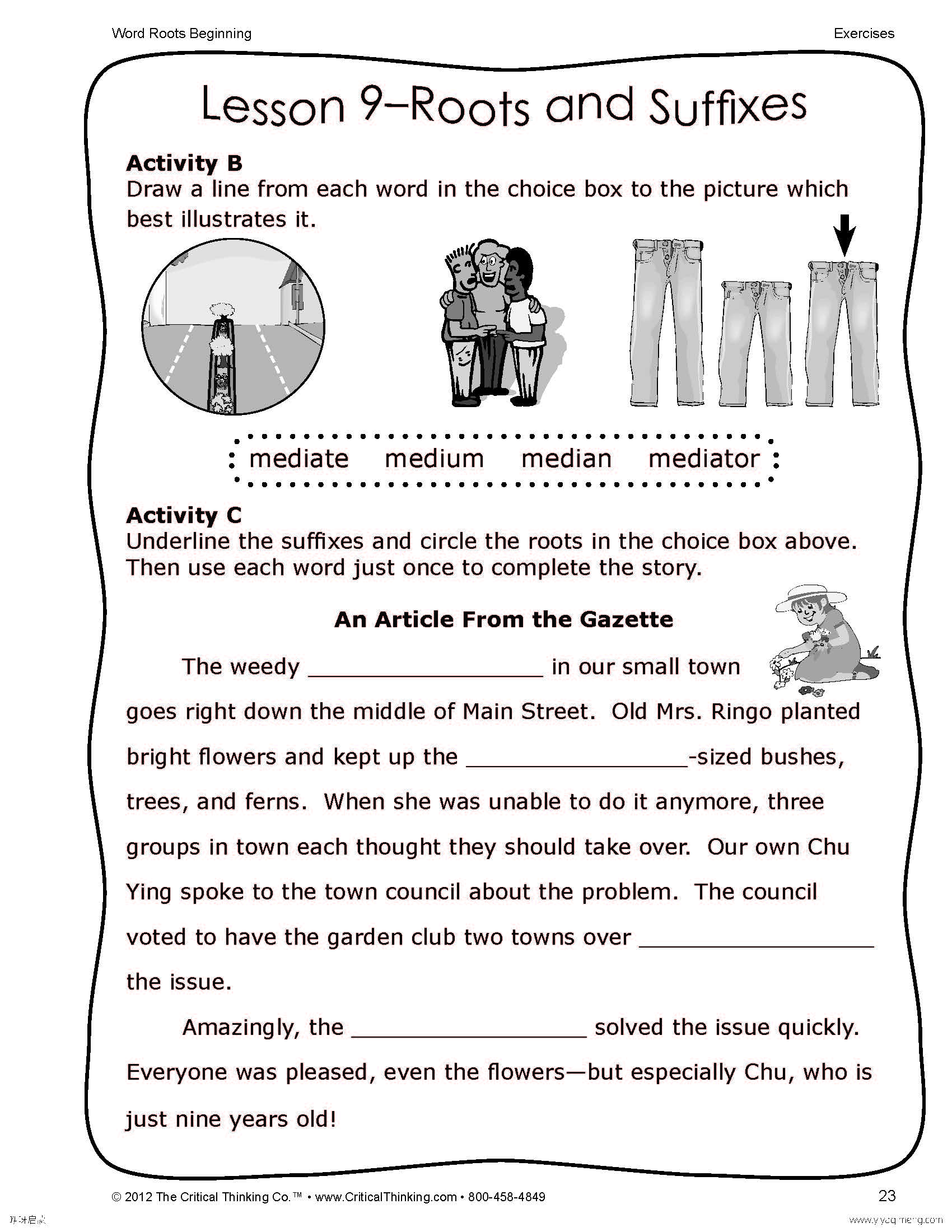 Word Roots 英文词根教材 电子版PDF 带练习册 百度云网盘下载 | 咿呀启蒙yiyaqimeng.com