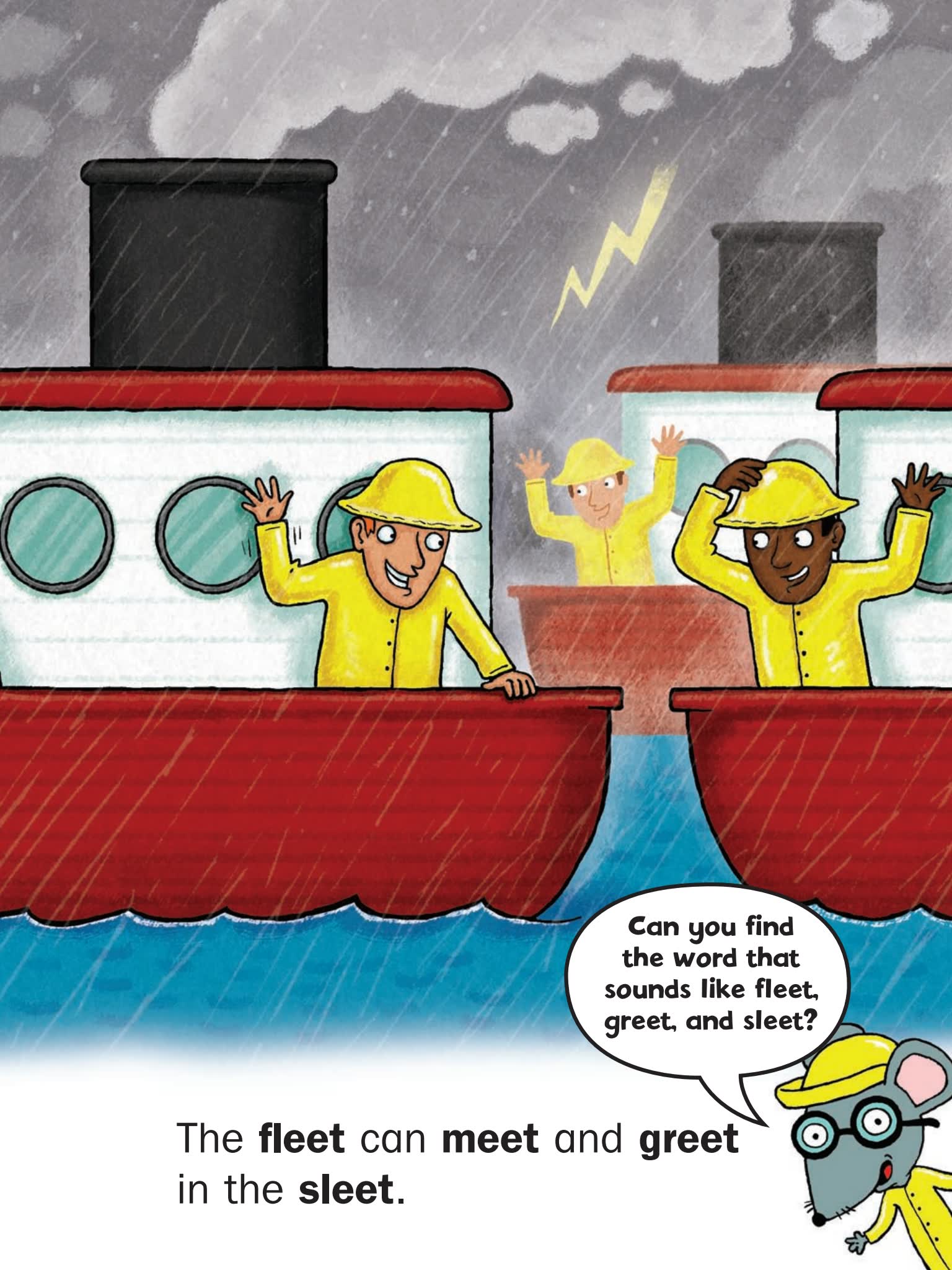 自然拼读绘本漫画书Sounds like reading 电子版PDF百度云网盘下载 | 咿呀启蒙yiyaqimeng.com