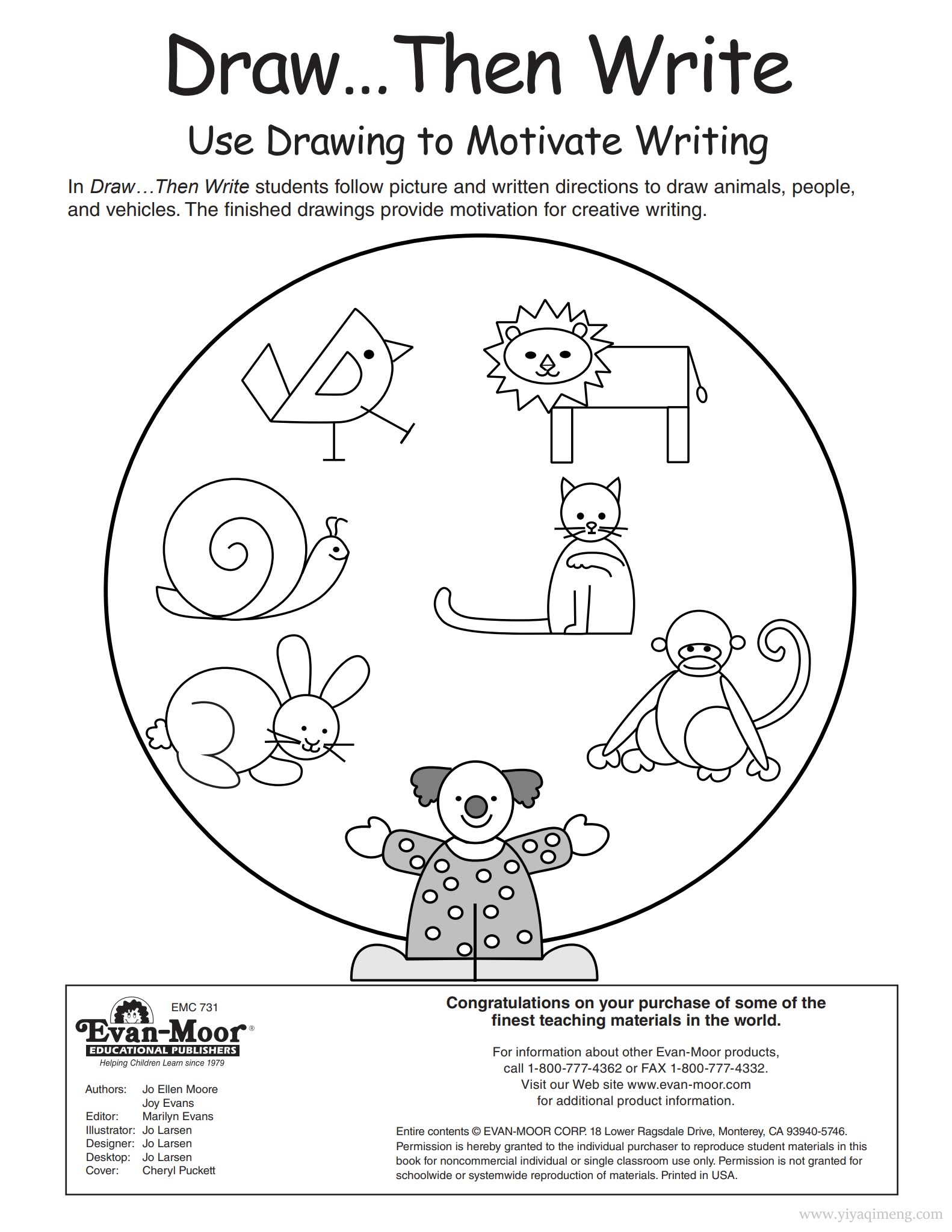 低龄宝宝写作启蒙练习册Draw then Write 电子版PDF 百度云网盘下载 | 咿呀启蒙yiyaqimeng.com