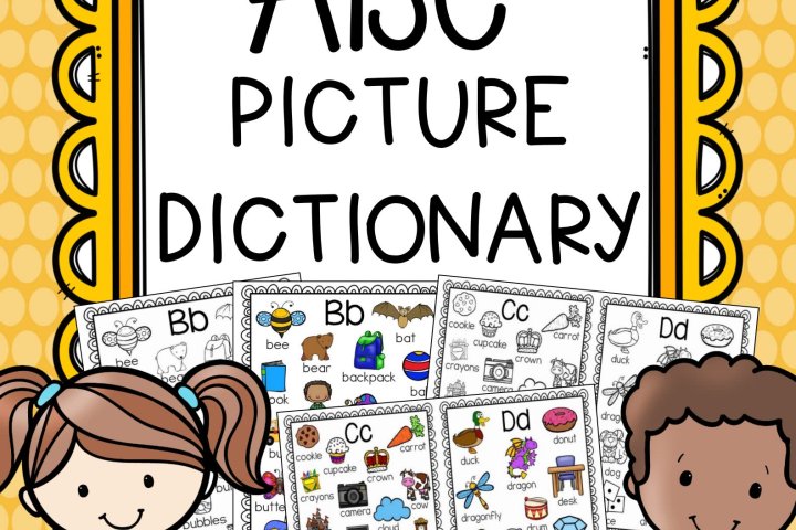 《Abc Picture Dictionary》26个字母单词卡海报PDF 百度云网盘下载 | 咿呀启蒙yiyaqimeng.com