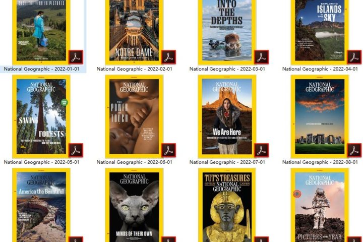 2022全年National Geographic 美国国家地理英文期刊电子版PDF 百度云网盘下载 | 咿呀启蒙yiyaqimeng.com