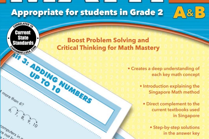 新加坡数学英文练习册Singapore Math 电子版PDF 百度云网盘下载 | 咿呀启蒙yiyaqimeng.com